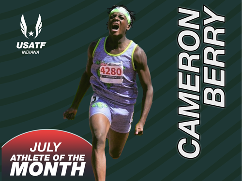 Berry selected as July Athlete of the Month | USA Track & Field Indiana