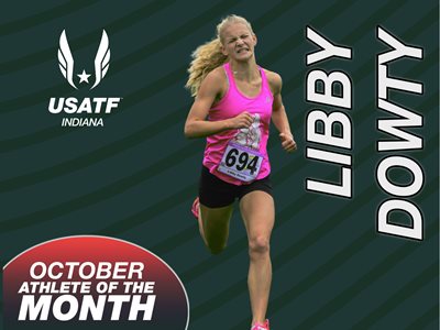 Dowty selected as October Athlete of the Month | USA Track & Field Indiana