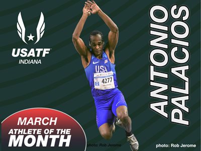 Palacios selected as March Athlete of the Month | USA Track & Field Indiana