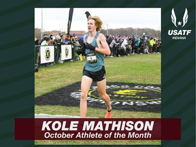 Mathison selected as October Athlete of the Month | USA Track & Field ...